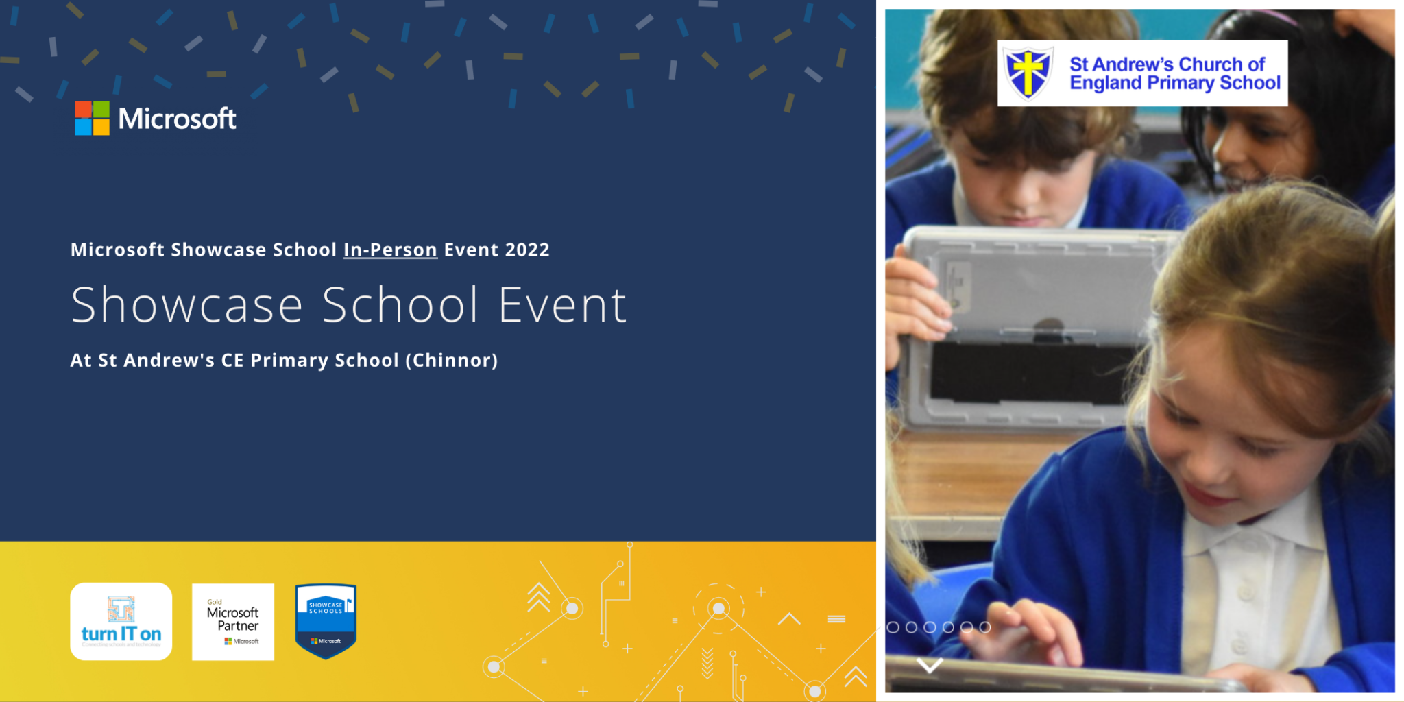 Showcase School Event - turn IT on