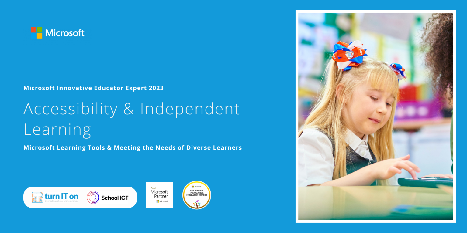 Microsoft Innovative Educator Expert 2023 - turn IT on