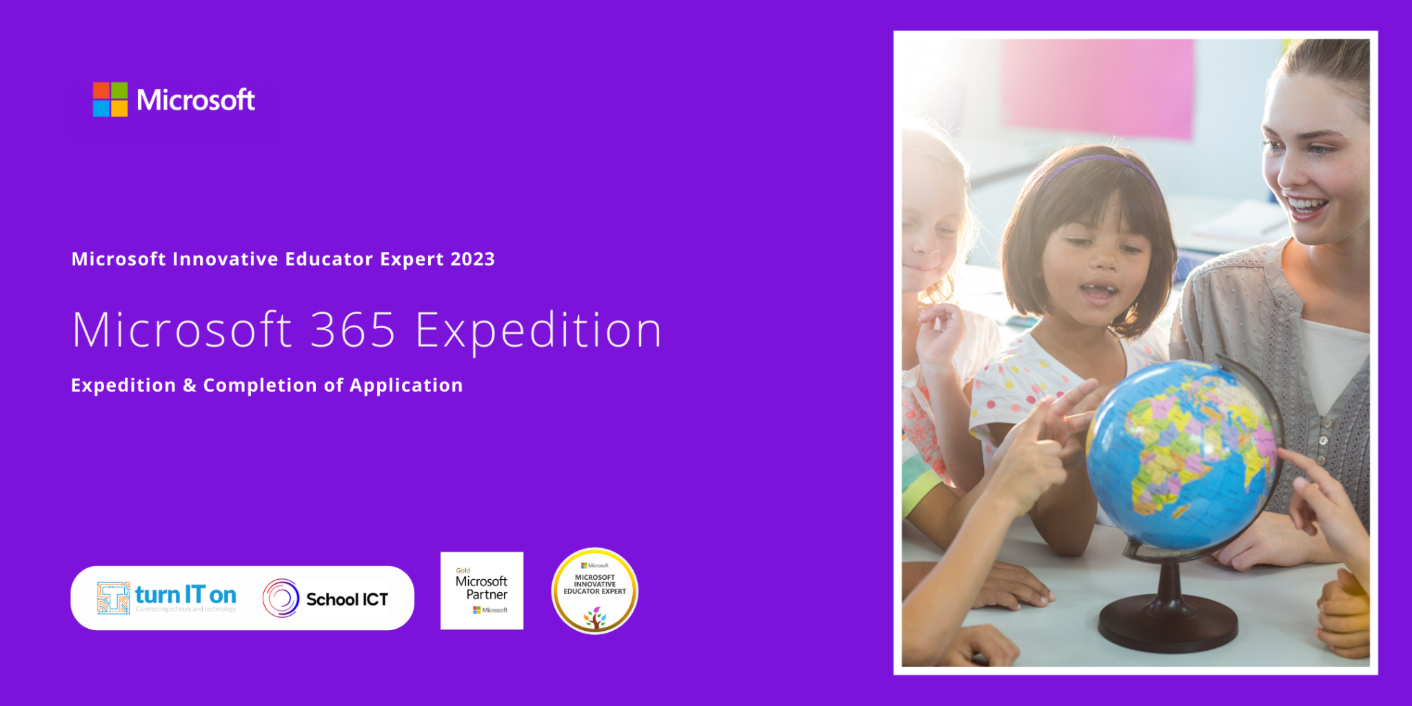 Microsoft Innovative Educator Expert - turn IT on